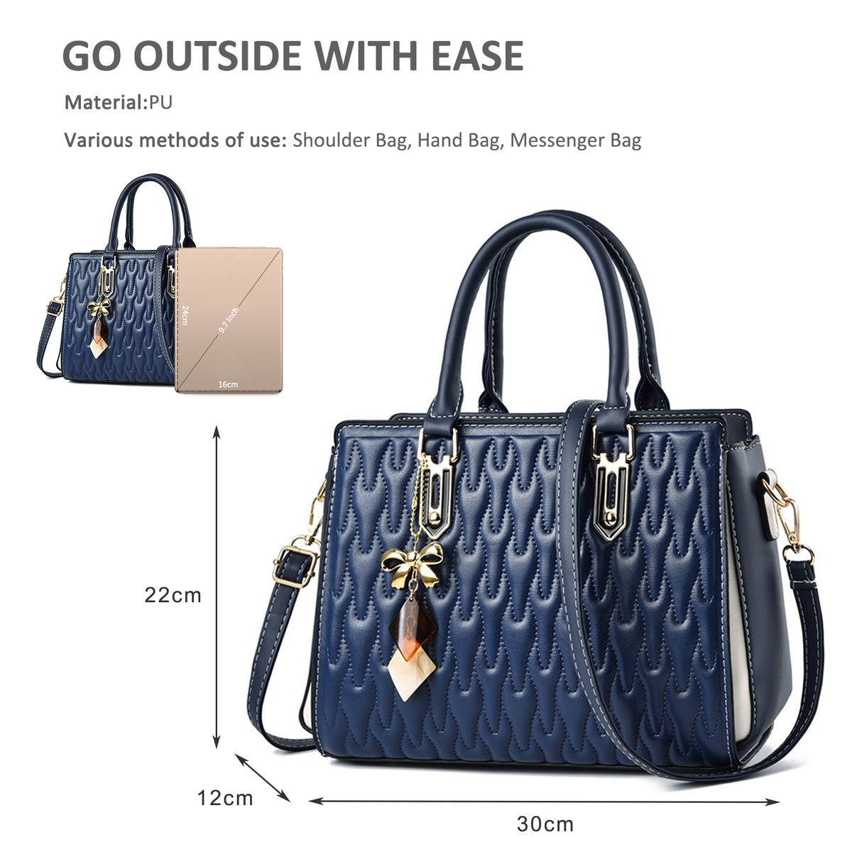 NICOLE & DORIS Women Designer Handbags Fashion Top Handle Bag Ladies ...